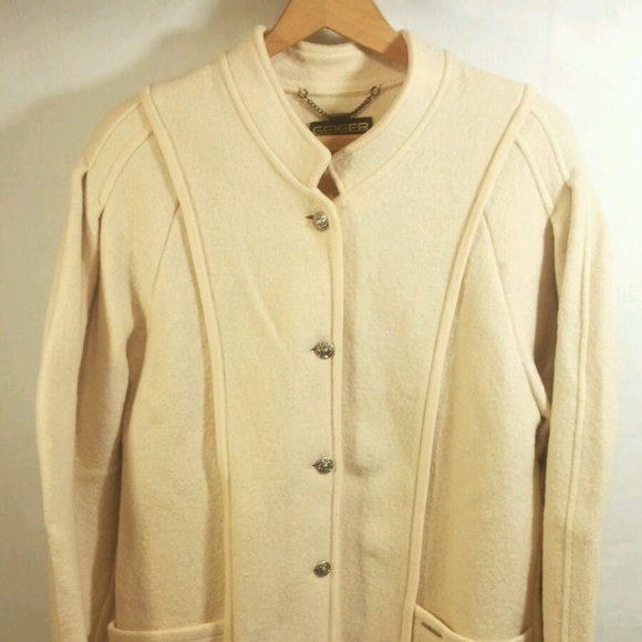 geiger | Jackets & Coats | Vintage Womens Geiger Wool Coat Sz4 Austria ...